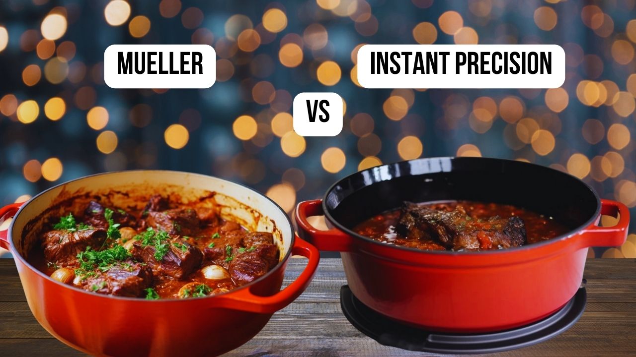 Instant Precision VS Mueller: Which Dutch Oven Leads in Efficiency?