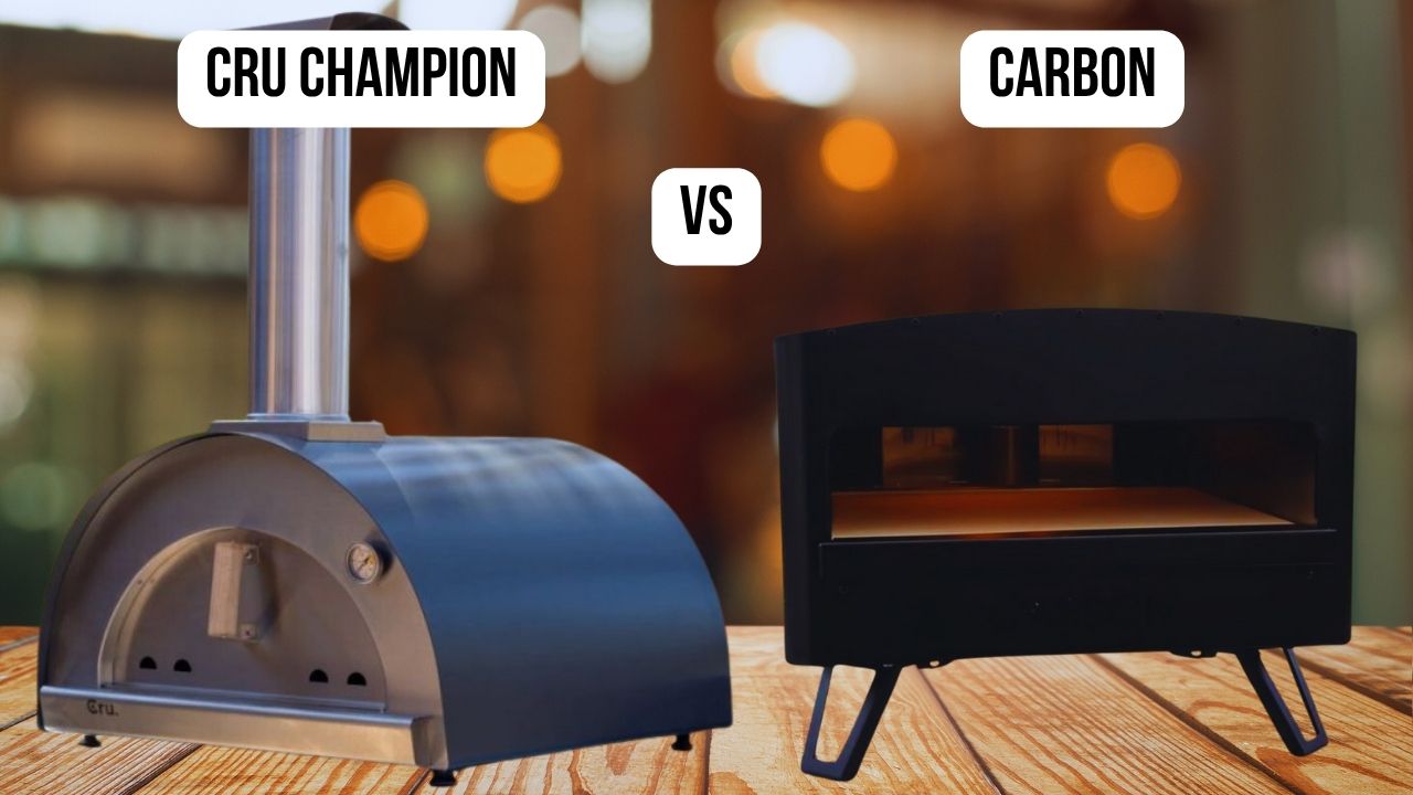 Cru Champion VS Carbon: Which Pizza Oven Wins the Showdown?